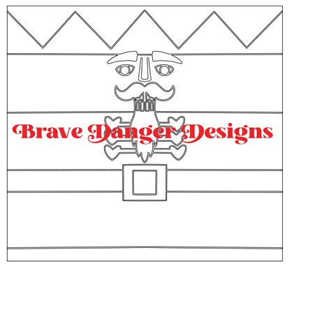 Nutcracker Template Svg And Png Brave Danger Designs