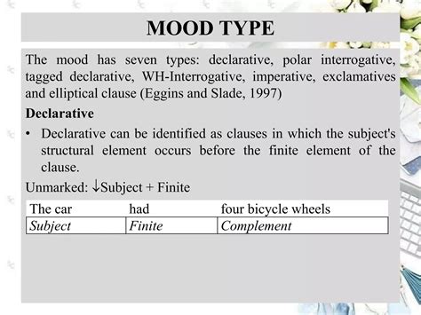Systemic Functional Linguistics Interpersonal Meanings Ppt