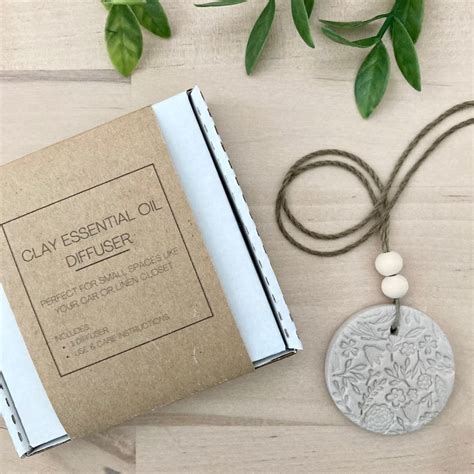 Clay Essential Oil Passive Diffuser Tc Wellness