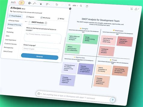generative ai workspace visualize create impact — jeda ai