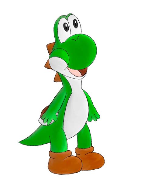 How To Draw Mario Dinosaur
