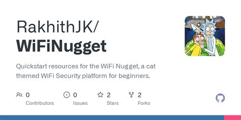 github rakhithjk wifinugget quickstart resources for the wifi nugget a cat themed wifi