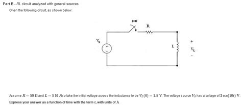 solved we will be investigating circuits with a single
