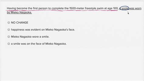 Writing Modifier Placement — Harder Example Writing And Language Sat Khan Academy Youtube
