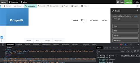 Throbber In Off Canvas Sidebar Not Visible 3039754