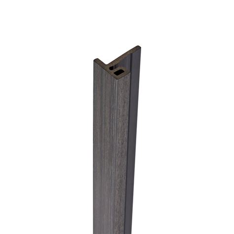 Bm Architectural Argent Composite Slatted Cladding End Trim Ims