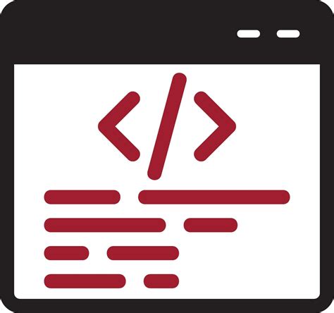 Web Programming Vector Icon 31454490 Vector Art At Vecteezy