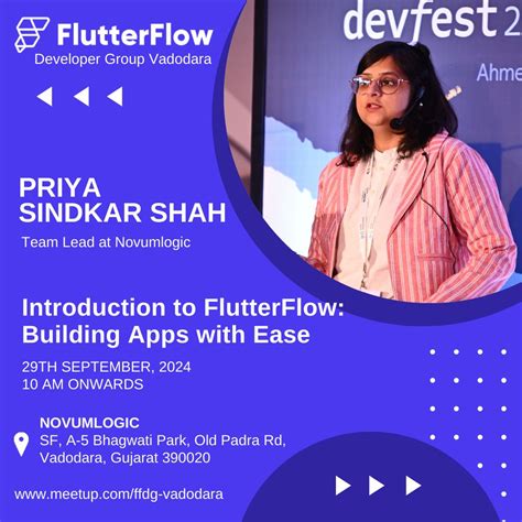 Priya Sindkar Shah On Linkedin Flutterflow Ffdgvadodara Ffdg
