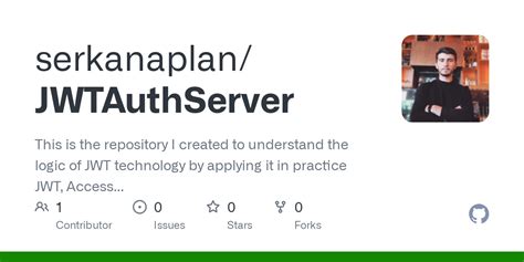 Github Serkanaplanjwtauthserver This Is The Repository I Created To