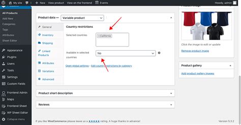 Woocommerce Restrict Products By State Or Province