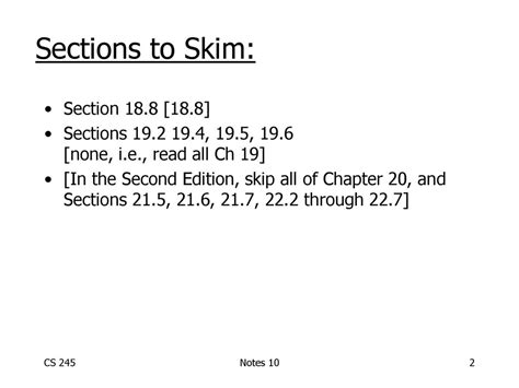 Cs 245 Database System Principles Notes 10 More Tp Ppt Download
