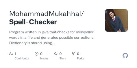 Github Mohammadmukahhalspell Checker Program Written In Java That