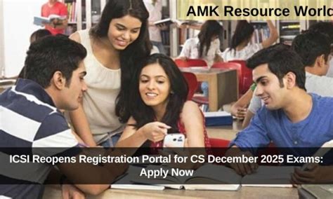 Icsi Cs Application Form 2025 Archives Amk Resource World