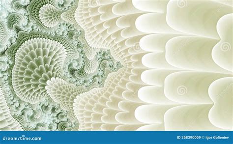 fractal sequence patterns 3d beautiful bright ornament stock video