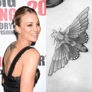 Kaley Cuoco Chinese Symbol Lower Back Tattoo Steal Her Style