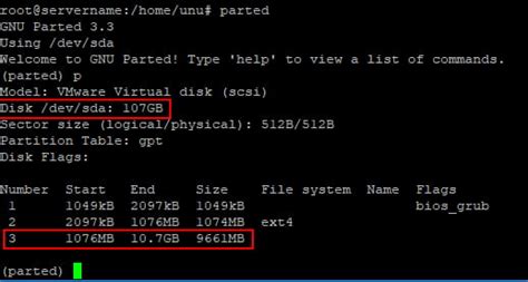 Как увеличить диск с ubuntu расширение дискового раздела linux