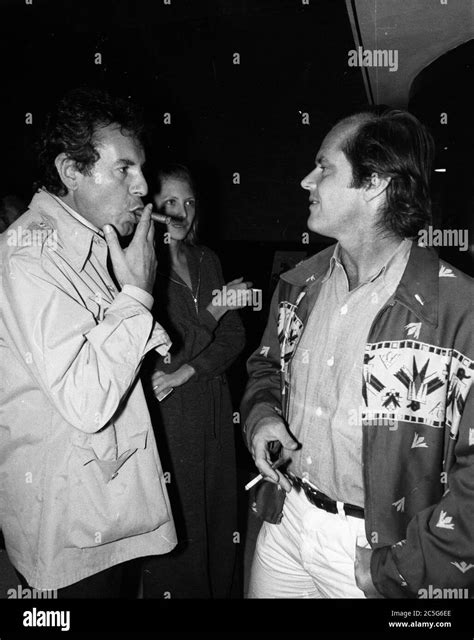 Oct 5 1976 London England Uk Actor Jack Nicholson And