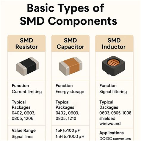 Smd Components Guide Types Markings Codes And Applications