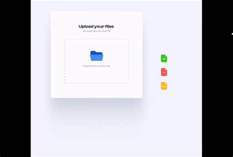 Drag And Drop File Uploader By Oluwatosin Obalana On Dribbble