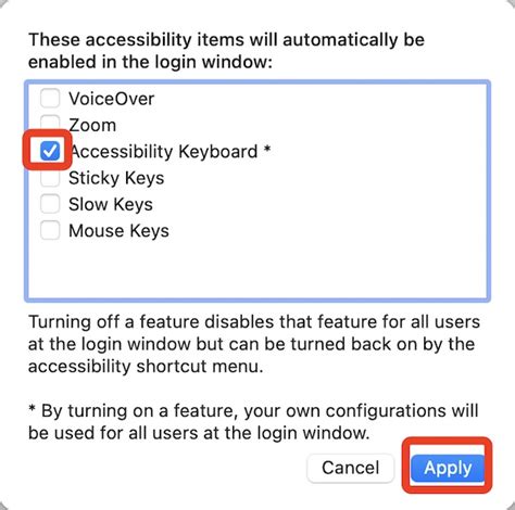 How To Turn On Mac On Screen Keyboard On Login Window And Desktop