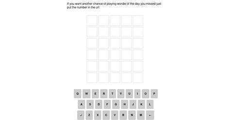 Wordle Of The Day Codesandbox