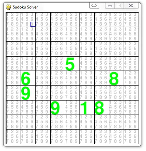 Trevor Appleton: Guide to Creating a Sudoku Solver using Python and Pygame