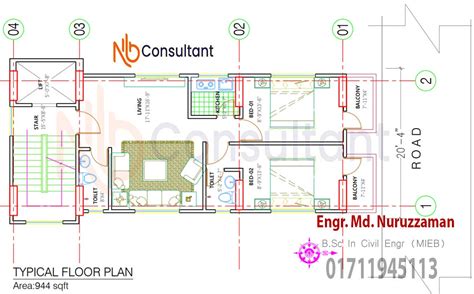 7 Floor Building Design Floor Plan And 3d Elevation