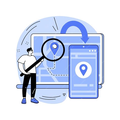 Premium Vector Crossdevice Tracking Abstract Concept Vector Illustration