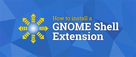 How To Install A Gnome Shell Extension Fedora Magazine