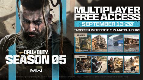 [Endet bald] Call of Duty: Modern Warfare II Multiplayer Free Access (PC+Konsole) - bis zum 20 ...