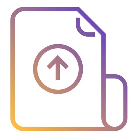 File Generic Gradient Icon