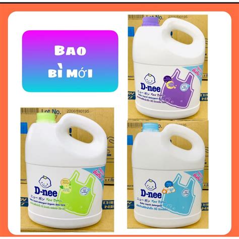 Nước Giặt Dnee 3000 Ml đủ Màu Shopee Việt Nam
