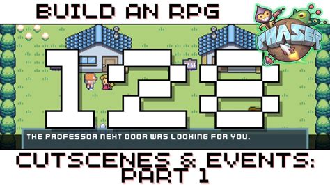 monster tamer rpg tutorial with phaser 3 ep 128 cutscenes