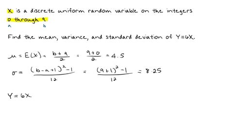 Suppose That X Has A Discrete Uniform Distribution On The Integers 0
