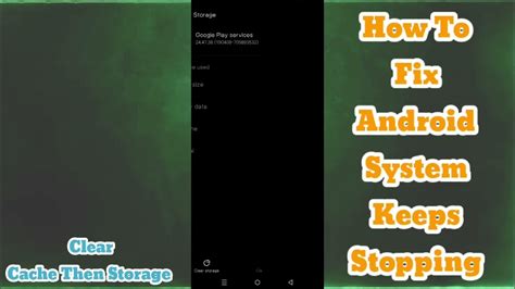 How To Fix Android System Keeps Stopping Androids System Keeps Stopping Error Solutions Youtube