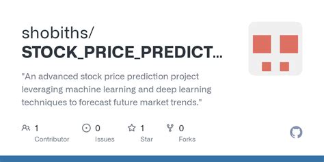 Github Shobithsstockpricepredictor Ltsm Model An Advanced Stock