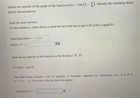 Sketch Two Periods Of The Graph Of The Function P X Chegg