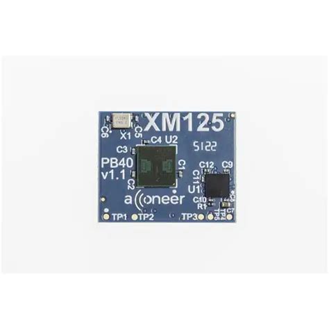 Xm125 Datasheet Acconeers Entry Module Xm125 Comes With The A121