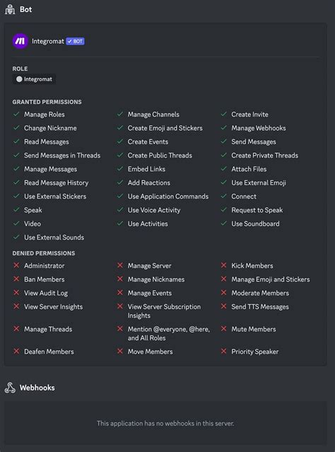 Missing Access Error Message When Performing A Discord Send Message