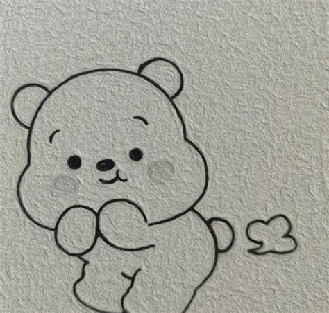 Cute Doodles Drawings Cute Bear Drawings Easy Drawings Sketches Book