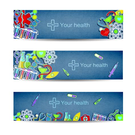 Medical banners » Векторные клипарты, текстурные фоны, бекграунды, AI ...