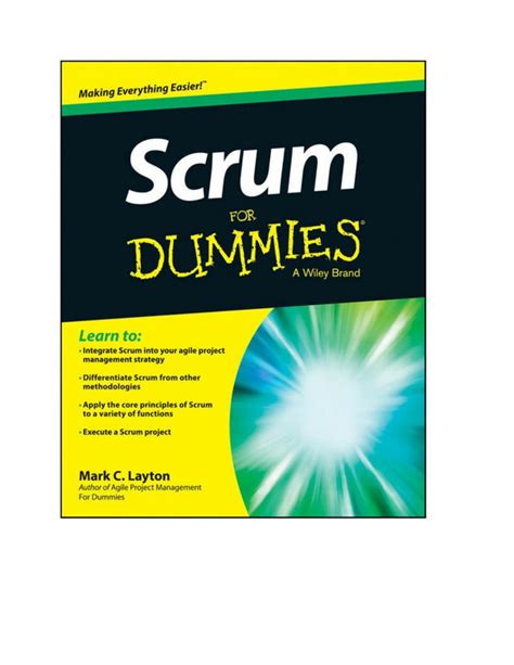 Scrum For Dummies Master Agile Project Management Techniques Expert Training