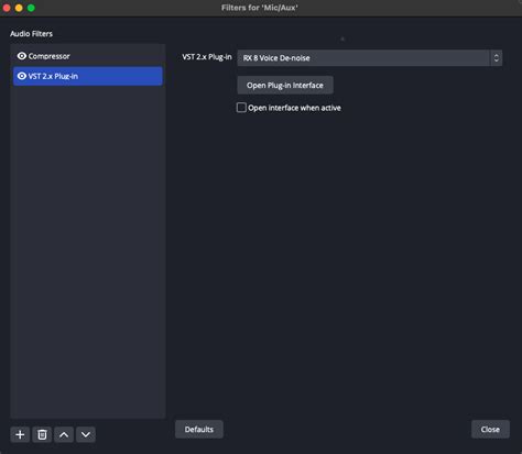 Open [vst] Plugin Interface Button Doesnt Show Up When Obs Is Installed Under Applications