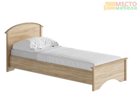 Кровать 37 с низкой спинкой каркас 90 Янна купить в Санкт Петербурге Кровати от магазина Место