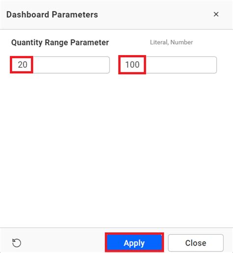 How To Apply Dynamic Numeric Range Filtering In Bold Bi Dashboards