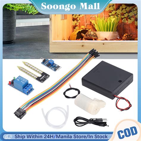 Automatic Irrigation Module DIY Self Watering System Kit With Soil Moisture Sensor For Garden