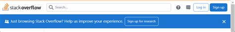 Invitation For Unregistered Users To Opt In To Research Meta Stack