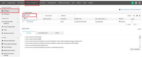 Installing Dcp Agent Via Endpoint Central Manageengine Device Control Plus