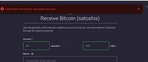 8 Resourceexhausted Bandwidth Exhausted · Issue 3696 · Ln Zapzap