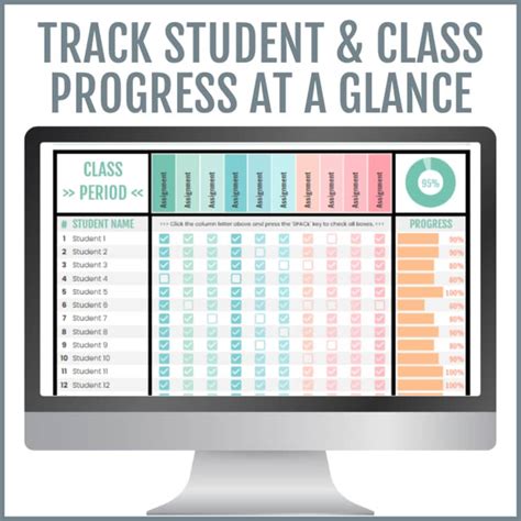 Assignment Homework Tracker Digital Checklist Customizable And Printable